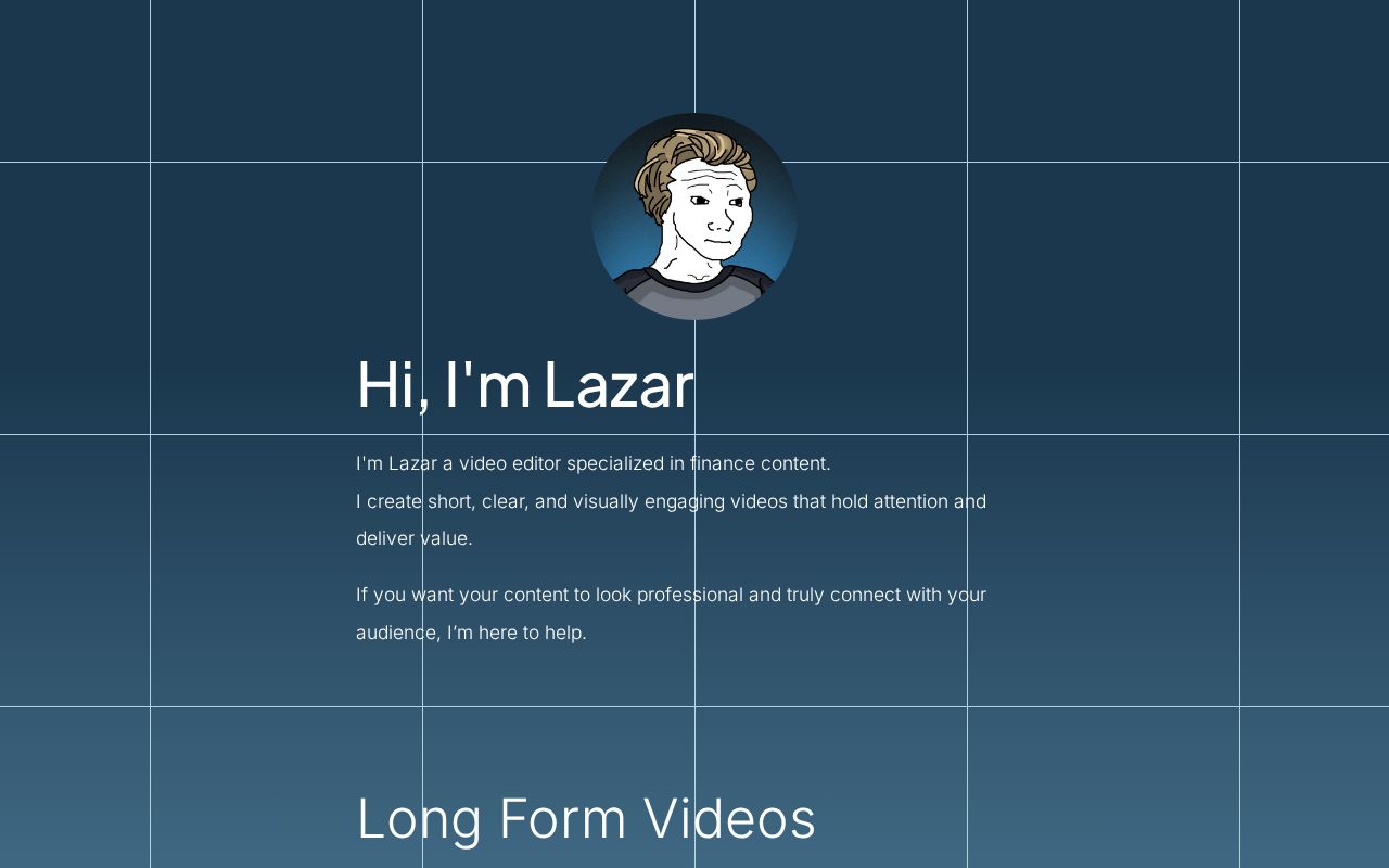 Lazar Portfolio